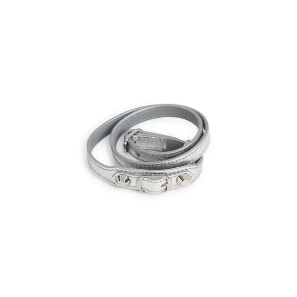 Balenciaga City Triple Bracelet - Silver