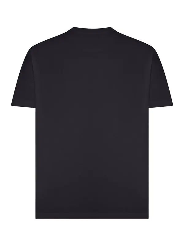 Etro Rome Cotton T-shirt With Embroidered Logo