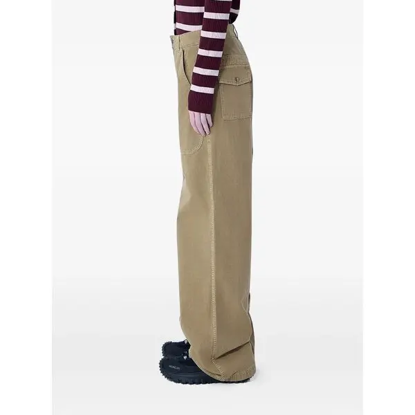 Moncler Neutrals Trousers Straight Trousers