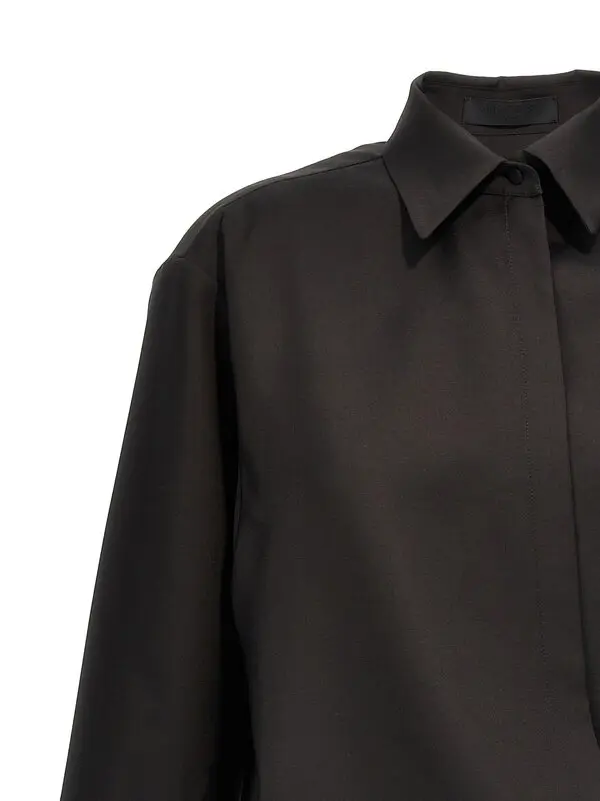 Valentino Garavani Techno Light Wool Shirt
