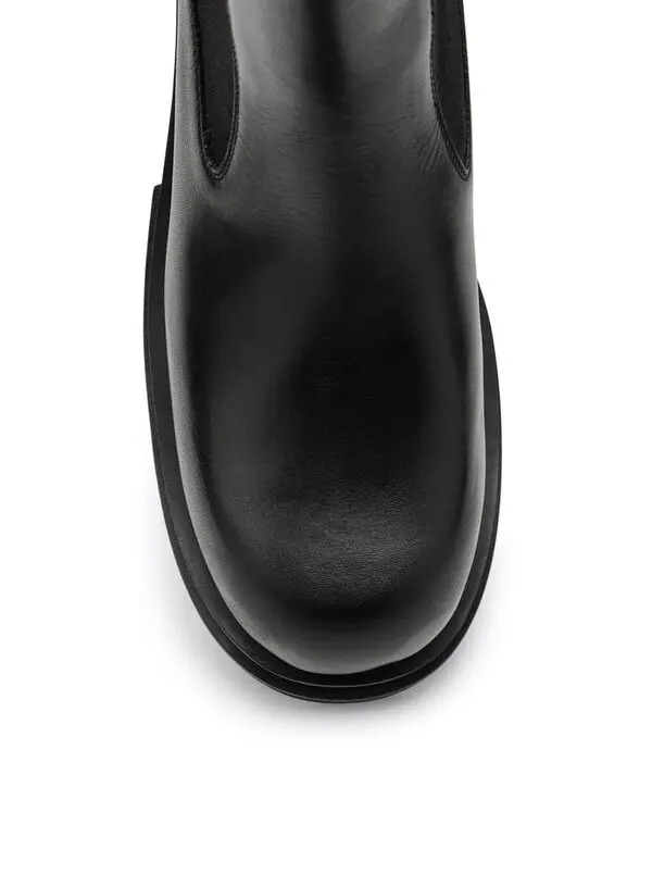 Rick Owens Bogun Leather Boots