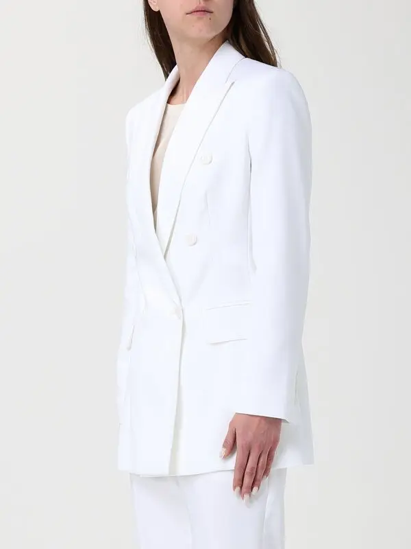 Max Mara Double-breasted Cotton Blend Blazer