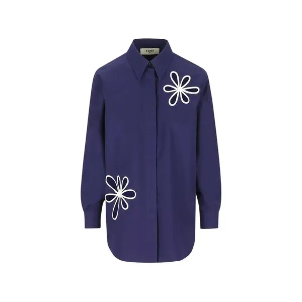 Fendi Tops Shirts - Blue