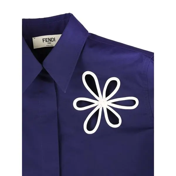Fendi Tops Shirts - Blue