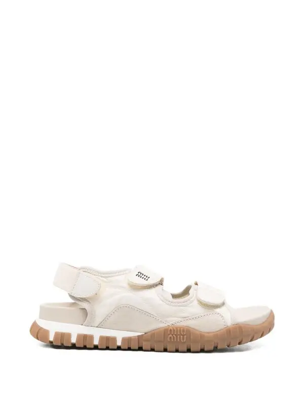 Miu Miu Tyre Slingback Sandals - Multicolor