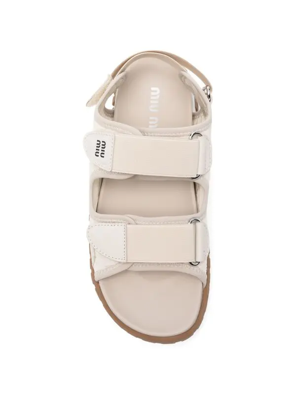 Miu Miu Tyre Slingback Sandals - Multicolor
