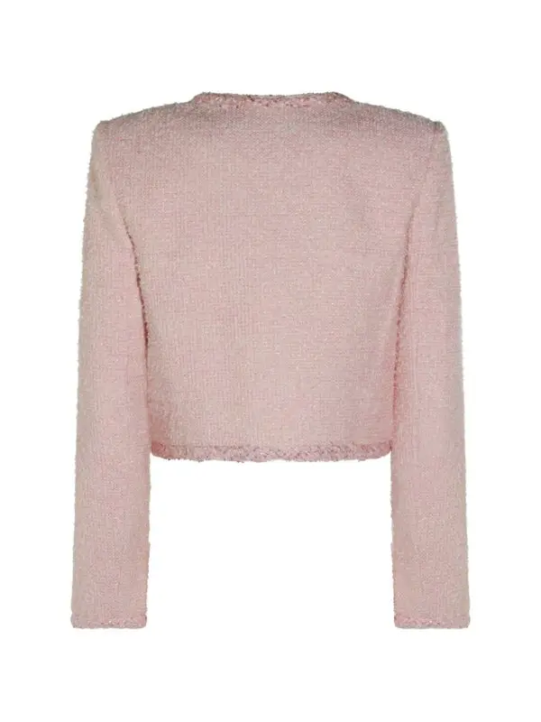 SELF-PORTRAIT Bouclé Short Jacket