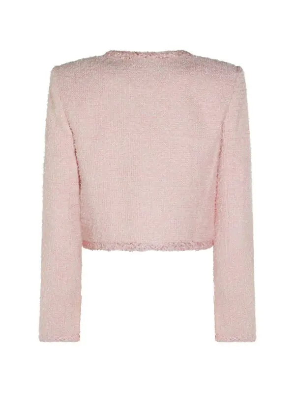 SELF-PORTRAIT Bouclé Short Jacket - Multicolor