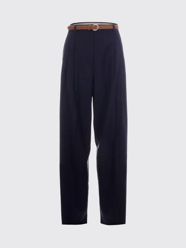 Max Mara Wool Trousers - Blue
