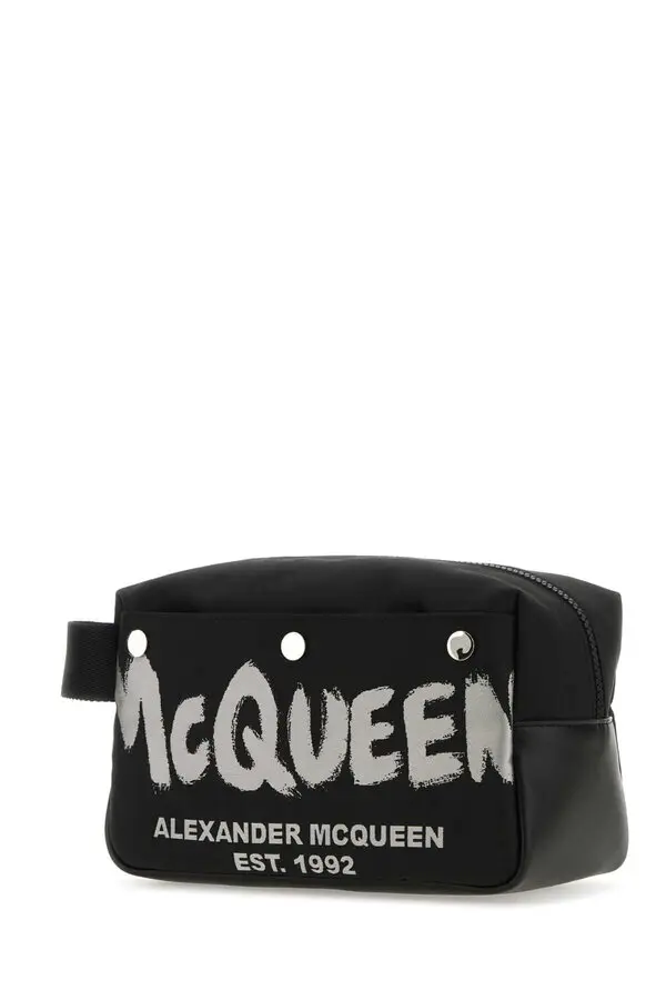 Alexander McQueen Fabric Graffiti Beauty Case