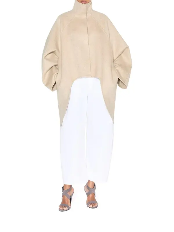 Alaïa Asymmetrical Cashmere Coat