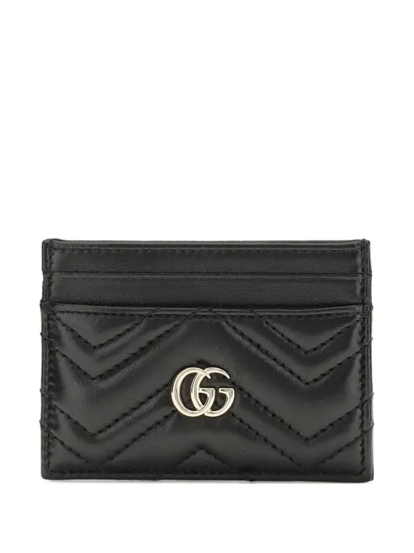 Gucci Gg Marmont Leather Card Case - Multicolor