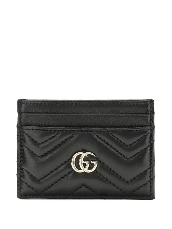 Gucci Gg Marmont Leather Card Case - Multicolor