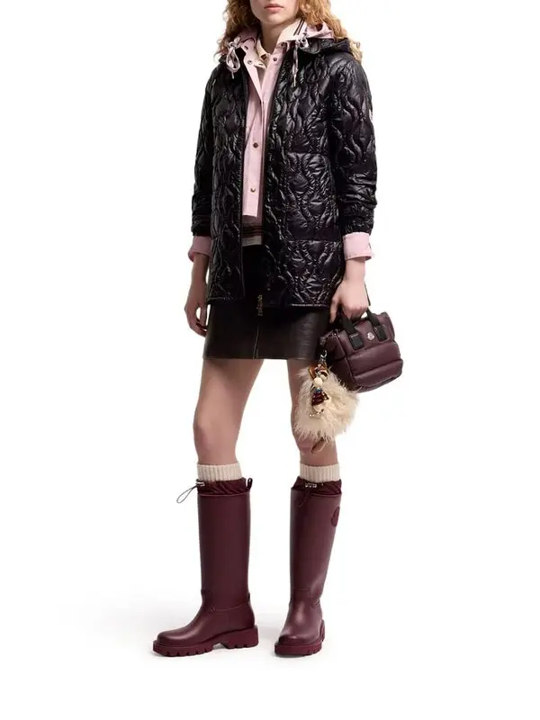 Moncler Geometric Quilted Down Jacket