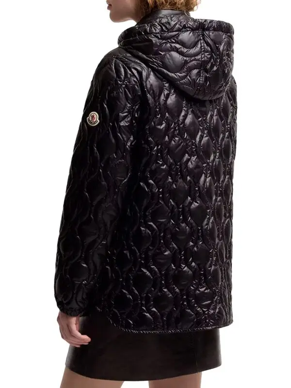 Moncler Geometric Quilted Down Jacket
