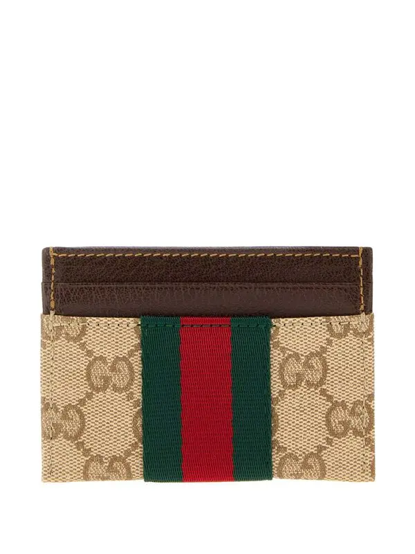 Gucci Web Detail Card Case