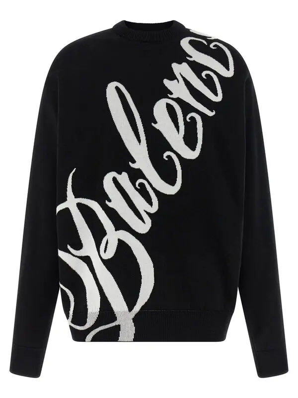 Balenciaga Big B' Sweater - Multicolor