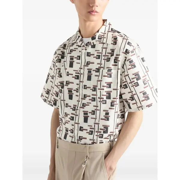 Prada Neutrals Shirts