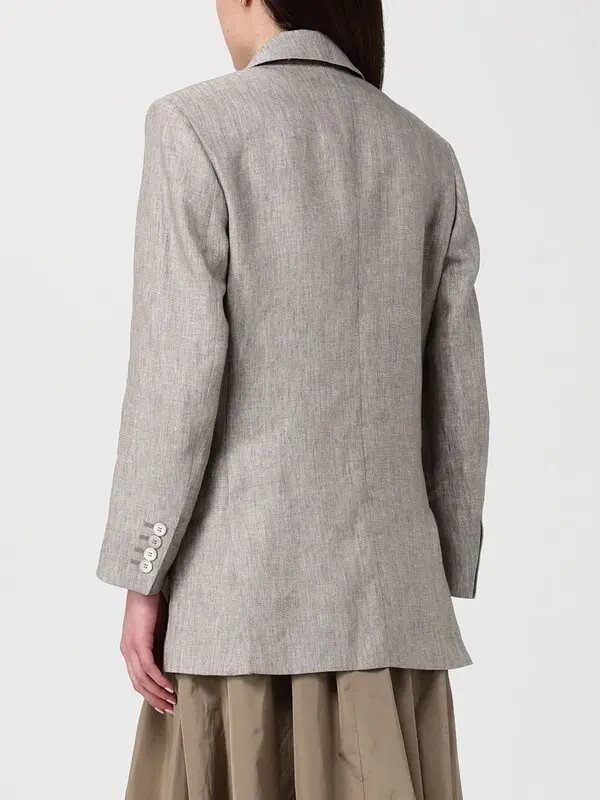 Max Mara Double-breasted Denim Blazer