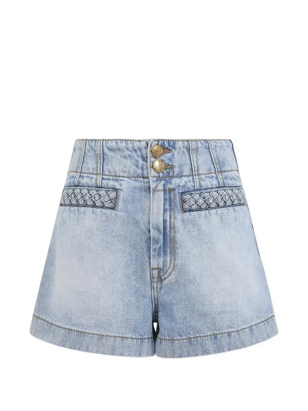 Zimmermann Indra Denim Shorts