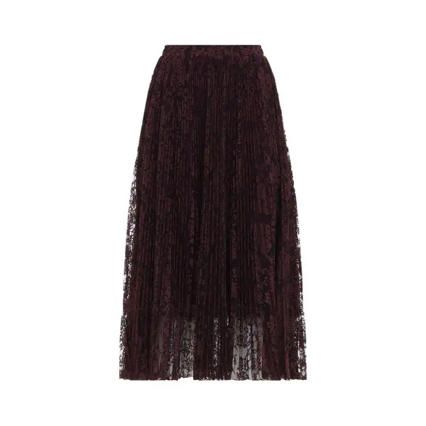 ERMANO SCERVINO Ermanno Scervino Lace Midi Skirt
