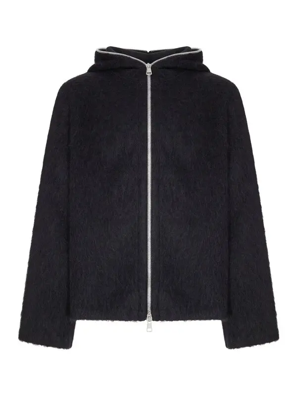 Our Legacy Full Zip Wool Hoodie