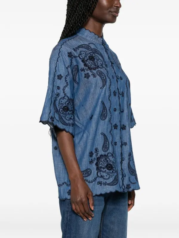 Zimmermann Aster Denim Shirt