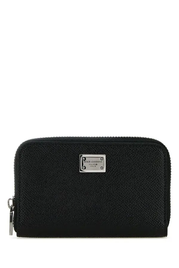 Dolce & Gabbana Leather Small Leather Goods - Black