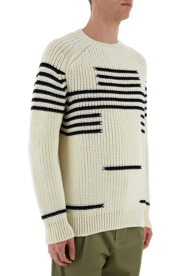 Loewe Ivory Wool Blend Sweater