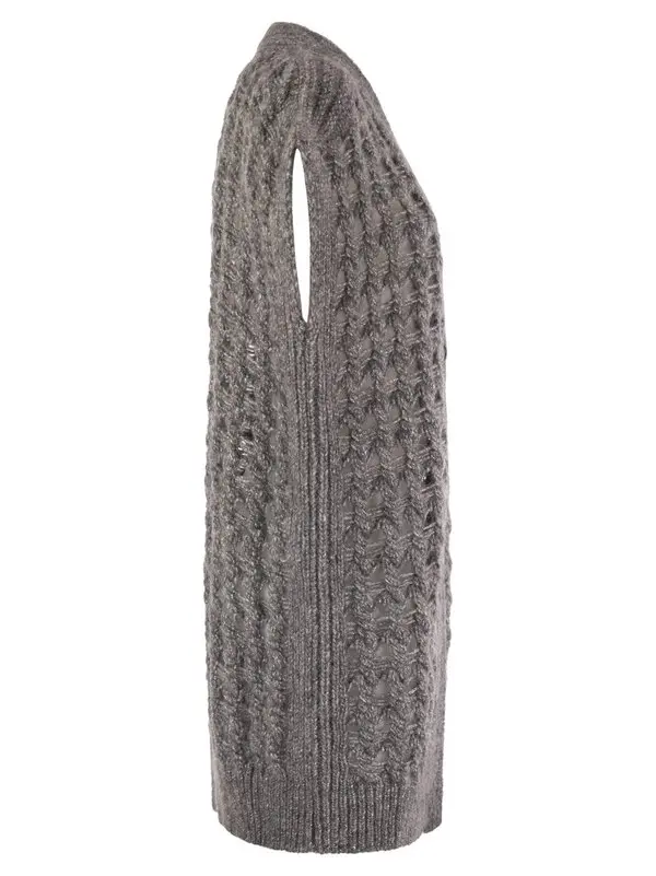 Herno Long Sleeveless Cardigan