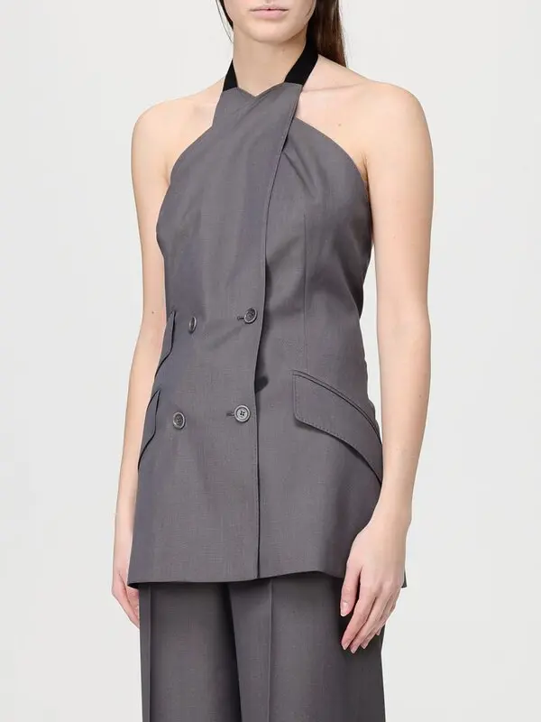 Max Mara Wool Gabardine Top