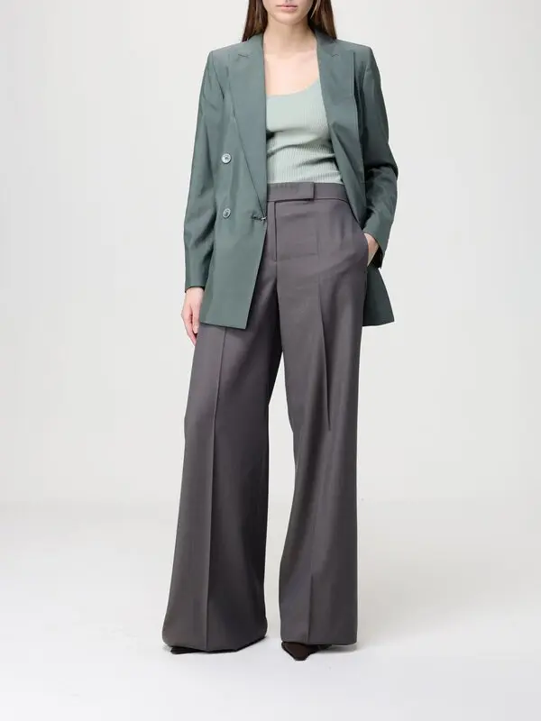 Max Mara Double-breasted Wool And Silk Blazer