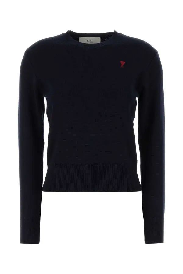 AMI Paris Midnight Wool Sweater
