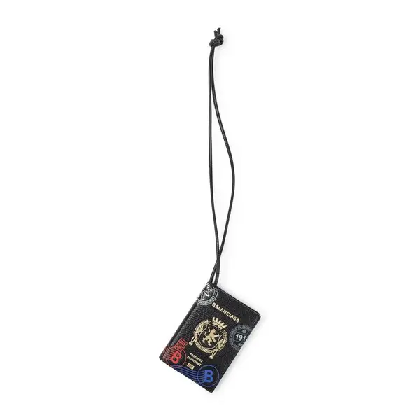 Balenciaga Passport Card Holder Keyring