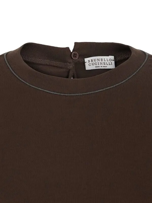 Brunello Cucinelli Cotton Crewneck Sweater