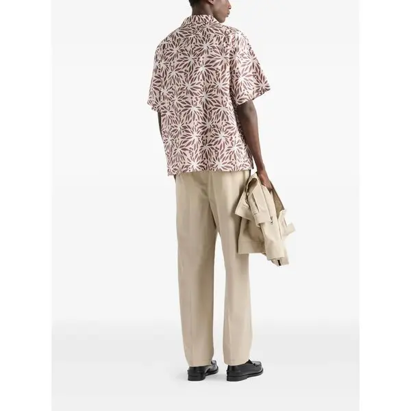 Prada Neutrals Shirts - Cream