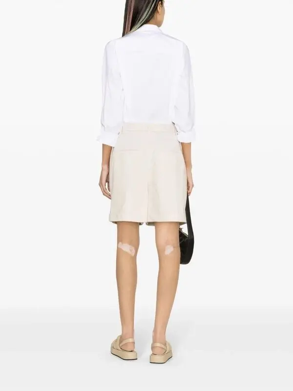 Brunello Cucinelli Monili Trim Cotton Blouse