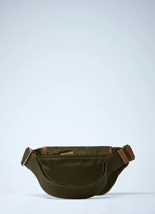 Prada Re-nylon And Suede Belt Bag