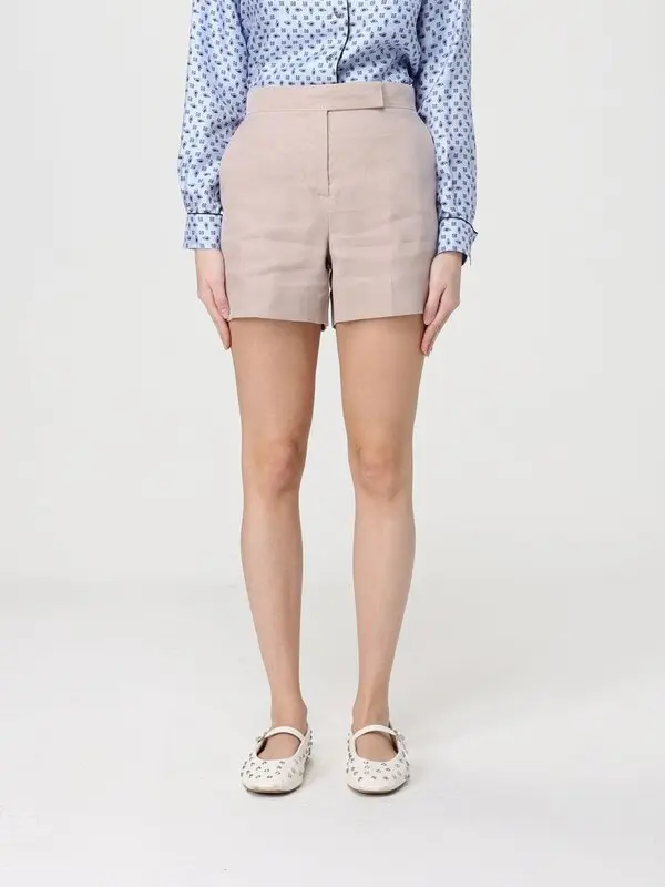 Max Mara Silk Shorts - Brown