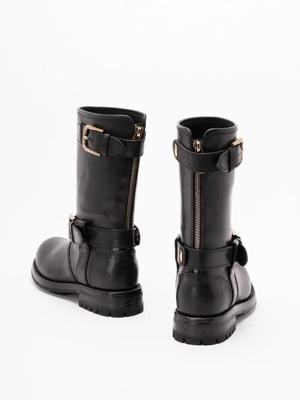 Dolce & Gabbana Biker Boots