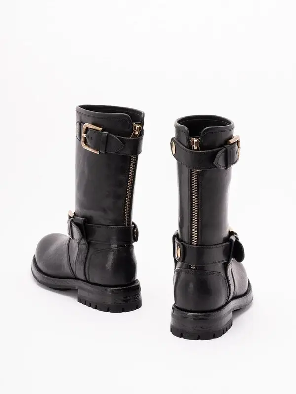 Dolce & Gabbana Biker Boots - Multicolor