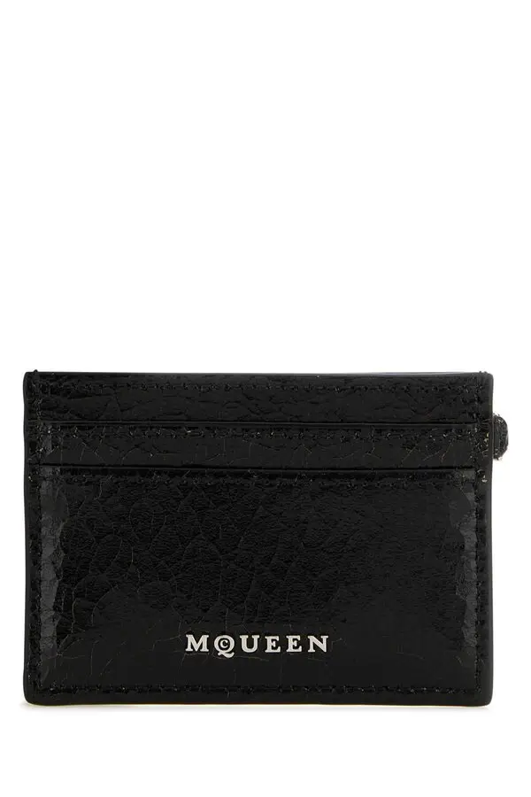 Alexander McQueen Leather Card Holder