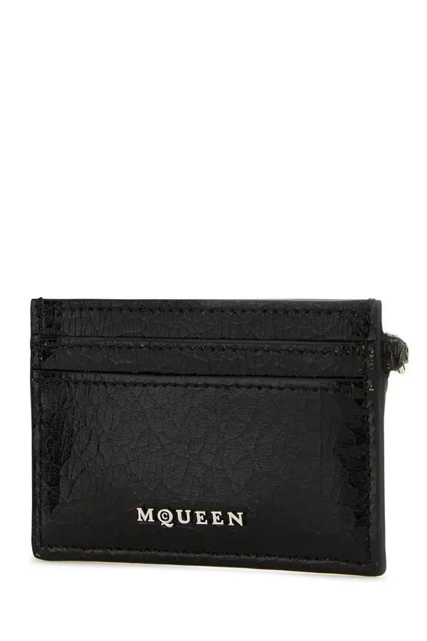 Alexander McQueen Leather Card Holder