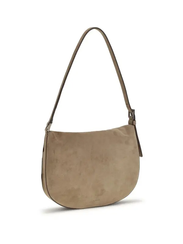 Savette Round Hobo Shoulder Bag