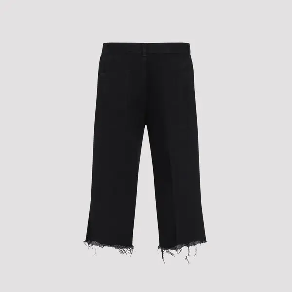 Rick Owens Cutoff Jeans - Black