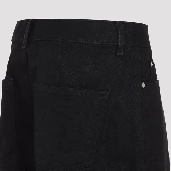 Rick Owens Cutoff Jeans - Black