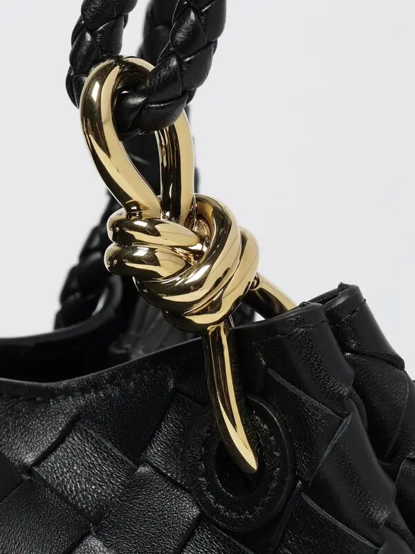 Bottega Veneta Parachute Woven Nappa Bag - Black