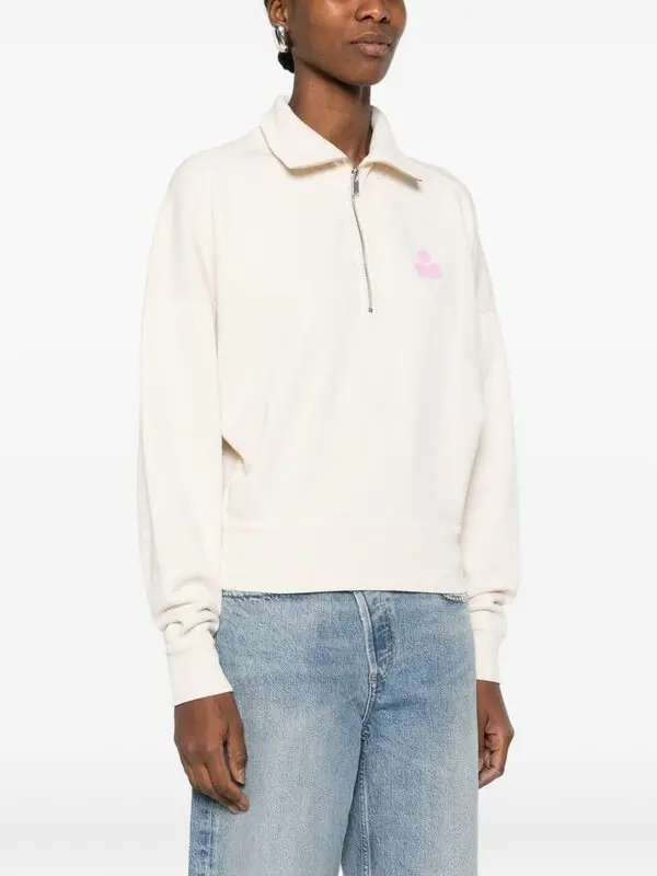 Isabel Marant Étoile Cotton Ross Sweatshirt - Multicolor