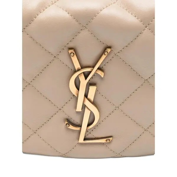 Saint Laurent Neutrals Tote Bags