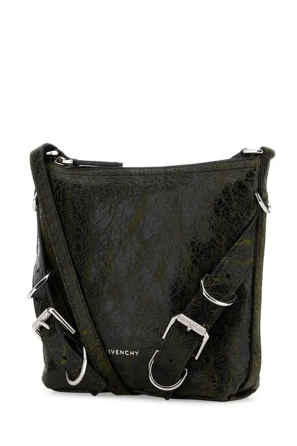 Givenchy Two-tone Leather Voyou Crossbody Bag